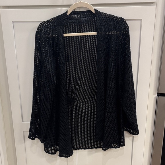 J’envie New York | Other | J Envie New York Open Knit Sheer Cardigan ...